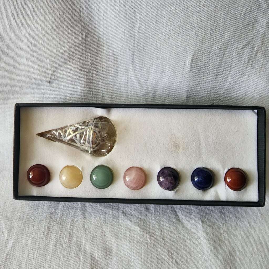 Pentagram Multi Sphere Pendulum - Lovely Sunshine Crystals